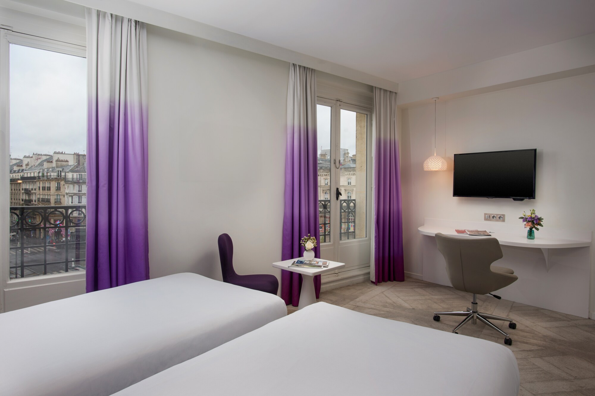 Rooms of the NH Paris Gare de l'Est