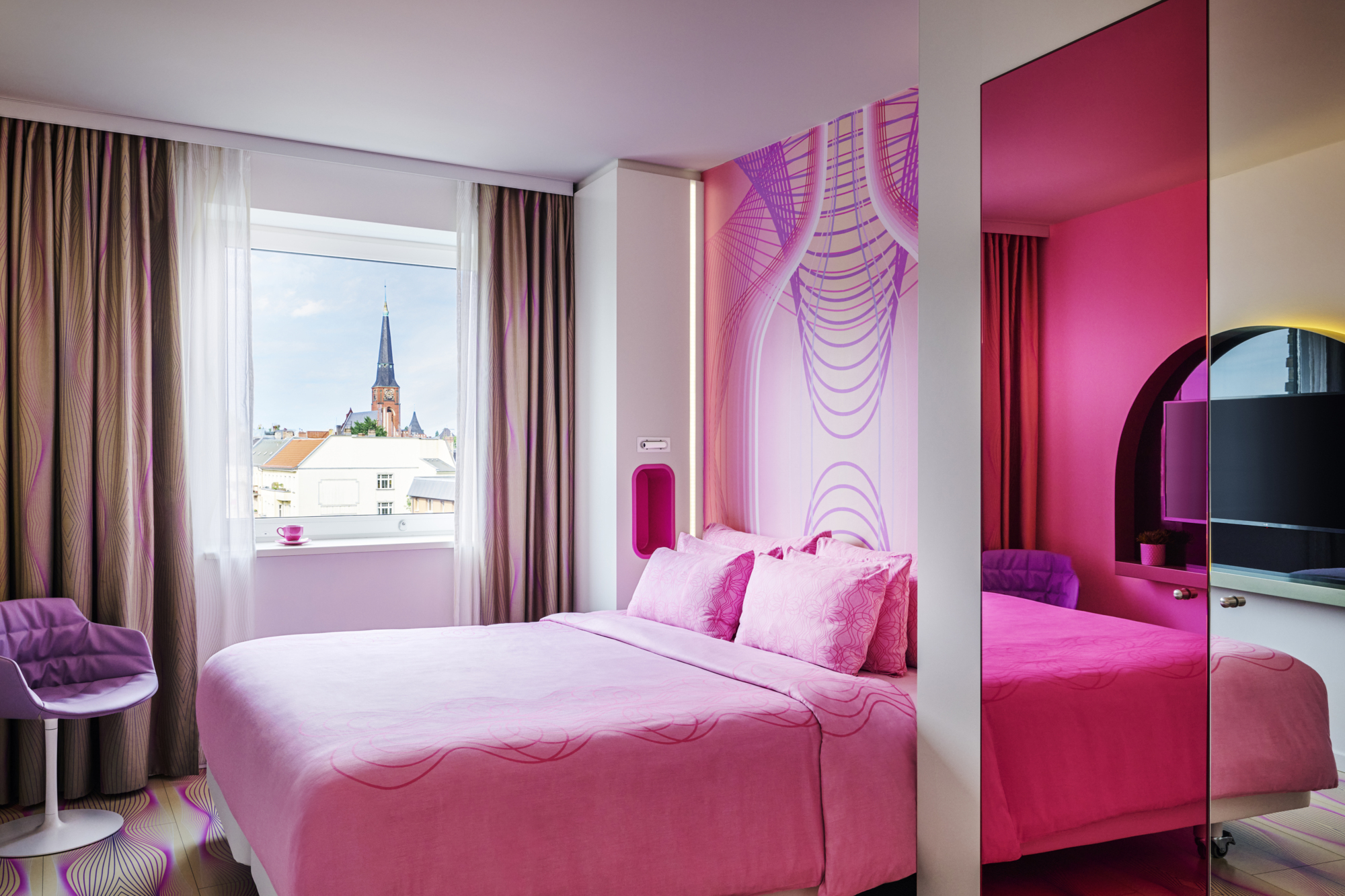 Rooms of the nhow Berlin