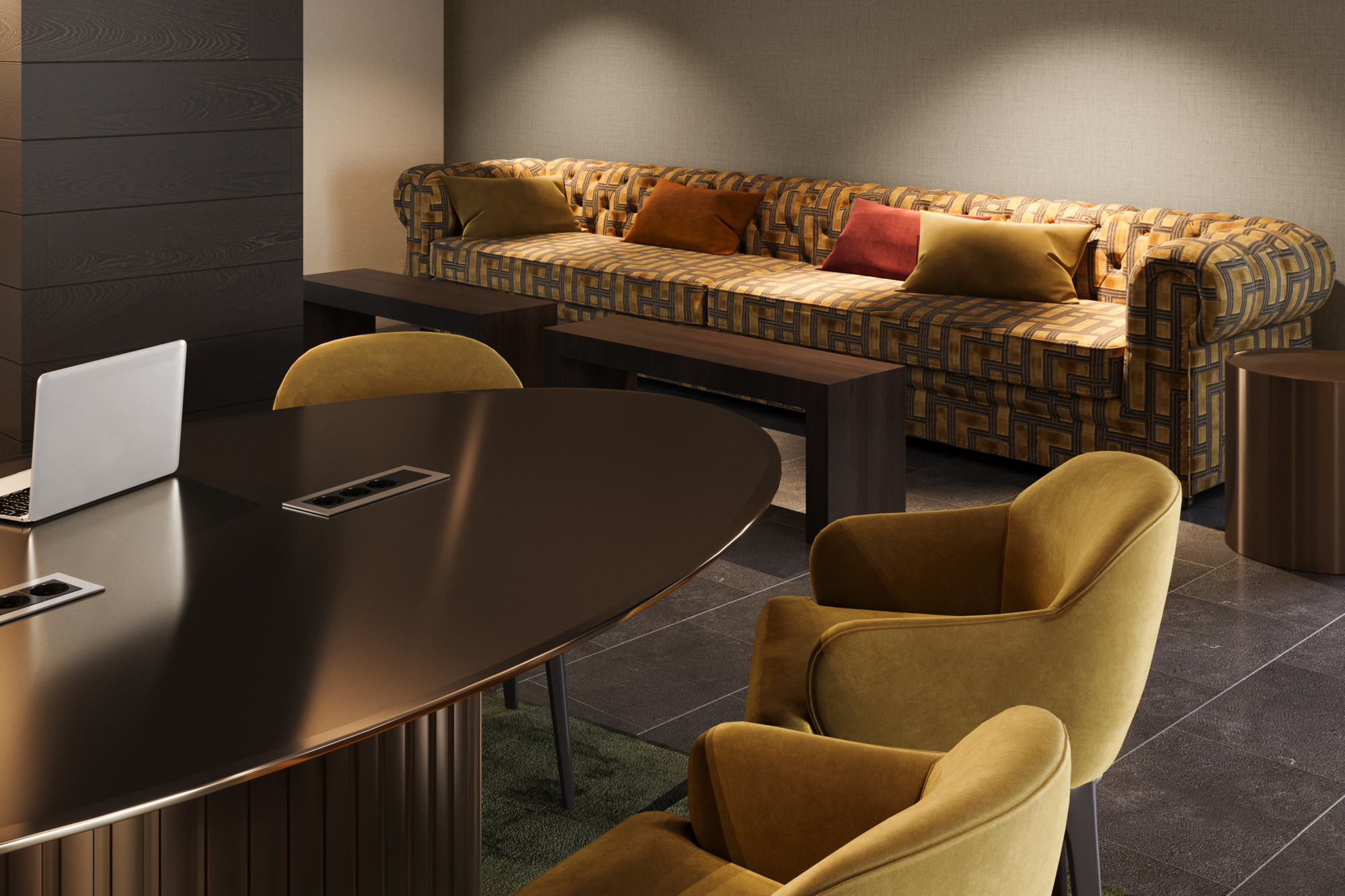 Spazi per eventi e riunioni dell'hotel NH Collection Palermo Palazzo Sitano