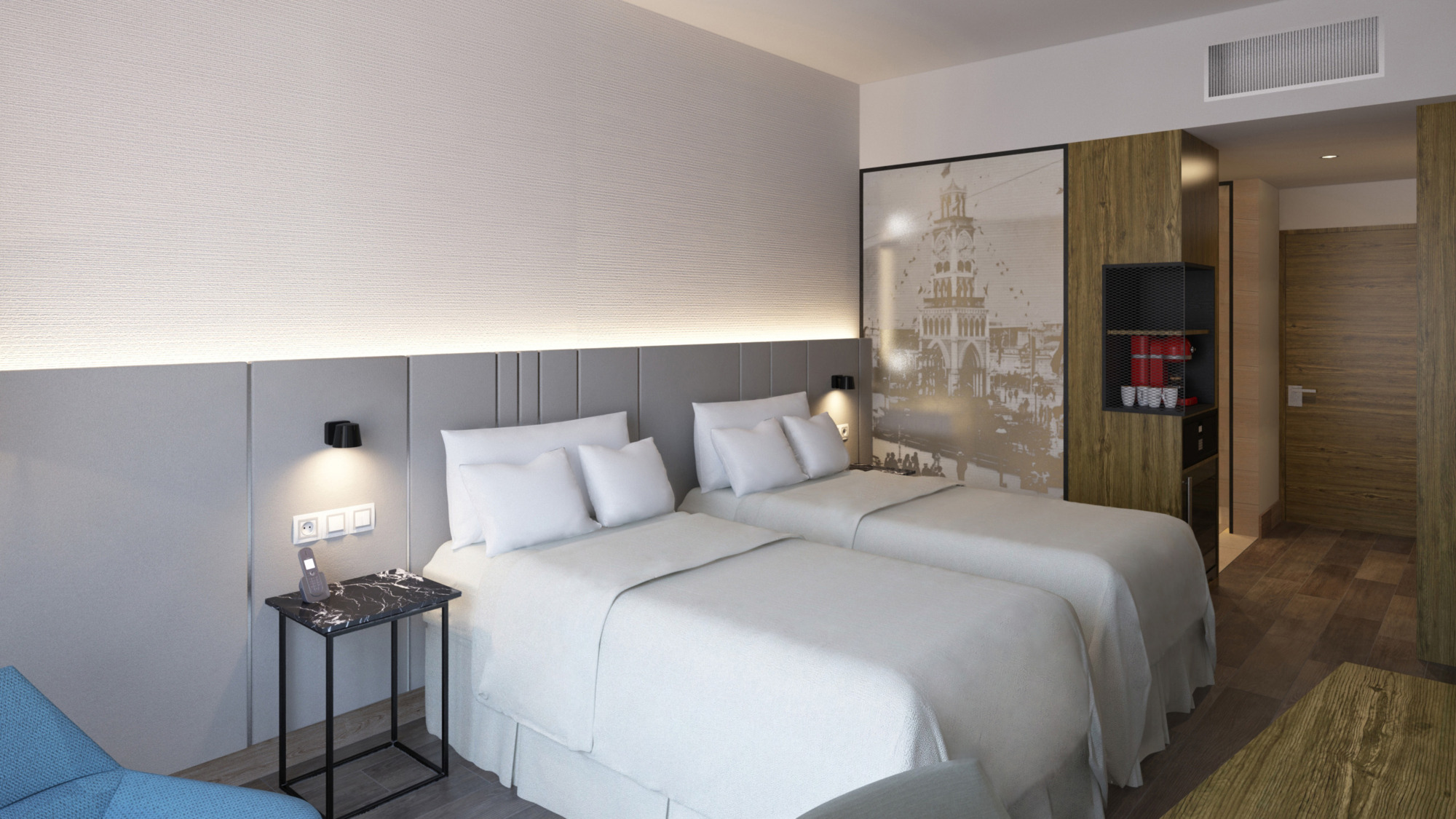 Habitaciones del hotel NH Iquique Pacífico
