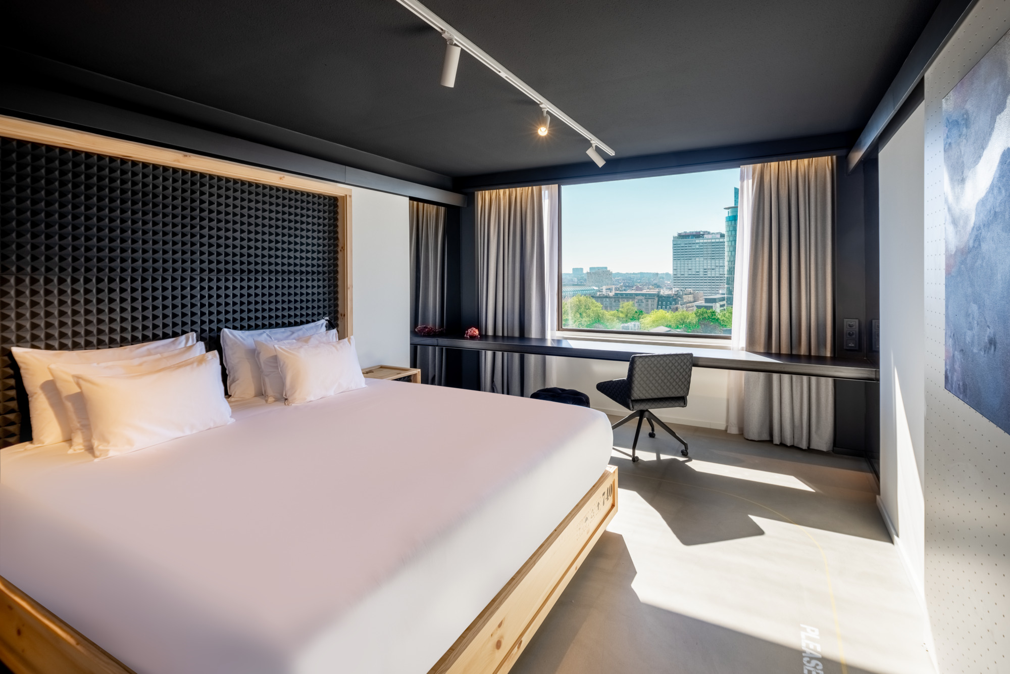 Rooms of the nhow Brussels Bloom